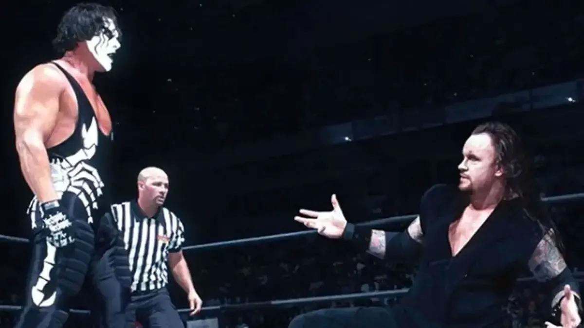 WWE Never Held The Undertaker Vs. Sting Because Vince McMahon Didn't Want To Do It